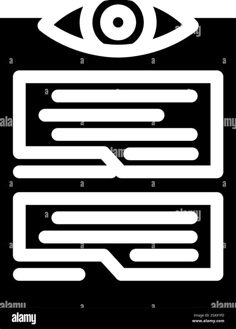 Visual Feedback Ux Ui Design Glyph Icon Vector Visual Feedback Ux Ui Design Sign Isolated