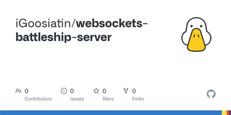 Github Igoosiatinwebsockets Battleship Server
