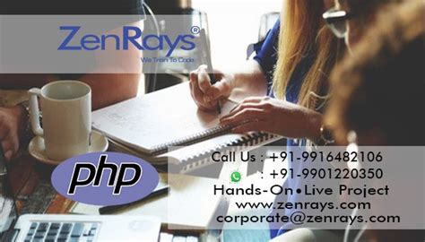 Php Hands On And Live Project Training At Zenrays Never Stop