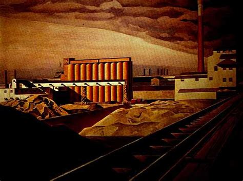 Charles Sheeler Classic Landscape 1931 Charles Sheeler Art