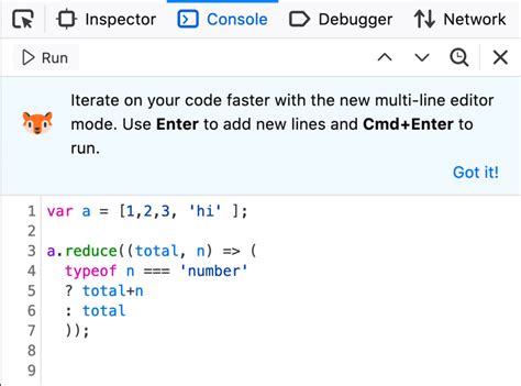 Firefoxs New Multi Line Console Editor Is Awesome Dev Community