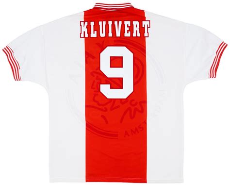 1996 97 Ajax Home Shirt Kluivert 9 710 Xl