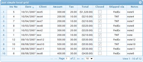 Jquery Jqgrid Currency Format Stack Overflow