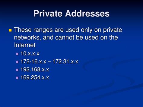 Binary Lesson 4 Classful Ip Addresses Ppt Download