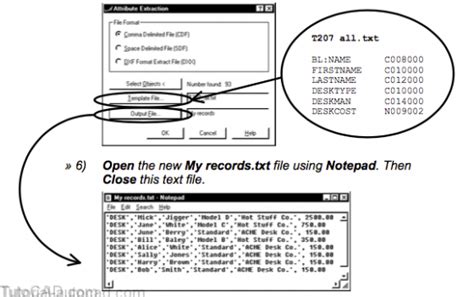Extracting Attribute Data Tutorial Autocad