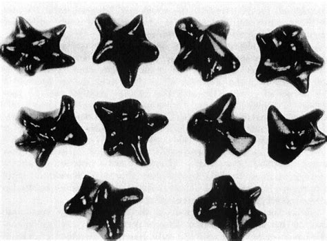 Set Of Irregularly Shaped Objects Among Which Subjects Had To Find A