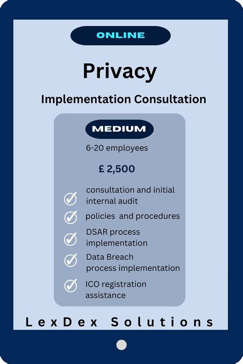 Lex Dex On Linkedin Privacy Implementation Service Medium Lexdex Solutions