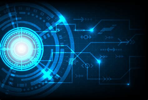 Abstract Technology Background Hi Tech Communication Concept Innovation Background Vector