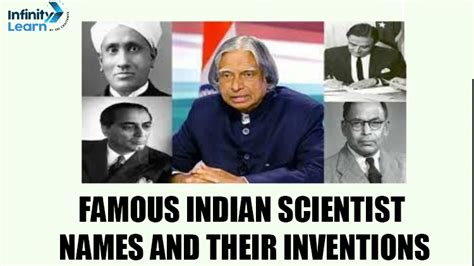 List Of Top 10 Indian Scientists Name And Their Inventions