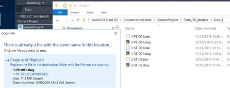 How To Restore An Older Version Of A Drawing In Autodesk Collaboration For AutoCAD Plant D