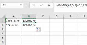 How To Replace Characters Conditionally In Excel Stack Overflow