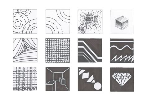 puntos líneas y planos en diseño gráfico