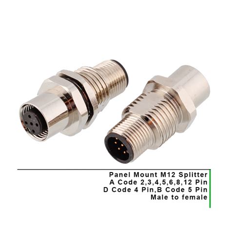 M12 Adapter Male To Female Shine Industry