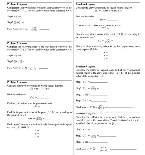 Solved Problem Point Consider The Curve Determined By Chegg