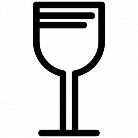 Glass Wine Drink Wineglass Bar Beverage Icon Download On Iconfinder