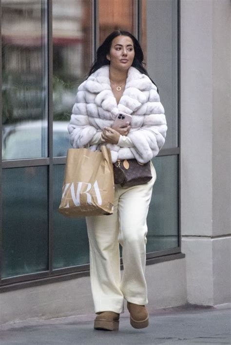 Yazmin Oukhellou Out Shopping In London 01 24 2024 Hawtcelebs