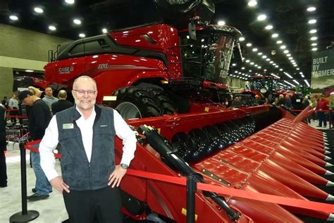 Hoosier Ag Today On Linkedin Case Ih Goes Big With New Af11 Combine At National Farm Machinery