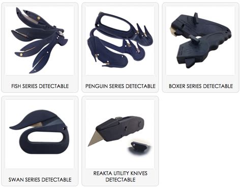 The Safety Knife Company Metal Detectable Range
