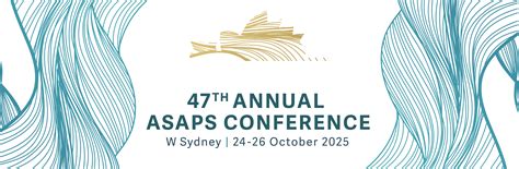 47th Annual Asaps Conference 24 26 October 2025 W Sydney Asaps