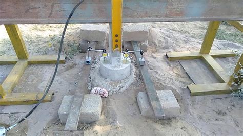 pile pull out testing ceg test house and research center youtube