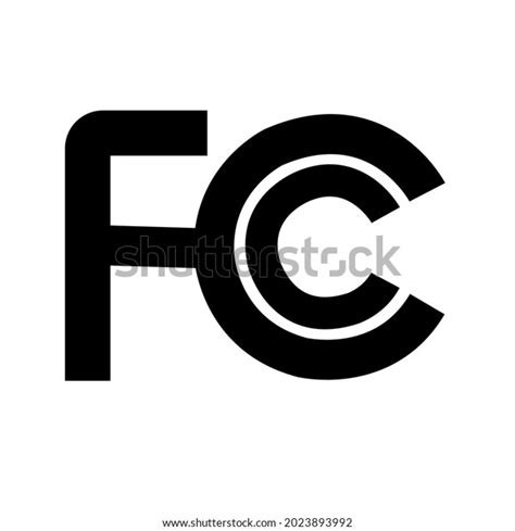 Fcc Federal Communications Commission Vector Logo Stock Vector Royalty Free 2023893992