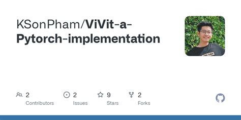 Github Ksonpham Vivit A Pytorch Implementation