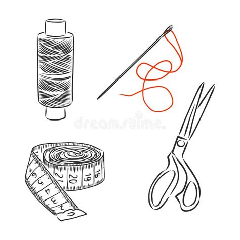 Sewing Kit Stock Illustrations 3440 Sewing Kit Stock Illustrations