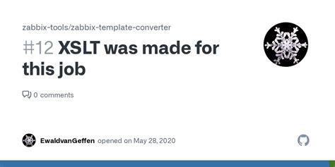Xslt Was Made For This Job · Issue 12 · Zabbix Toolszabbix Template
