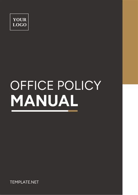 Free Policy Manual Templates To Edit Online And Print
