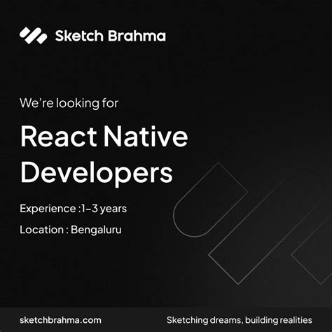 Santhiyaa B On Linkedin Reactnative Developerhiring Joinourteam