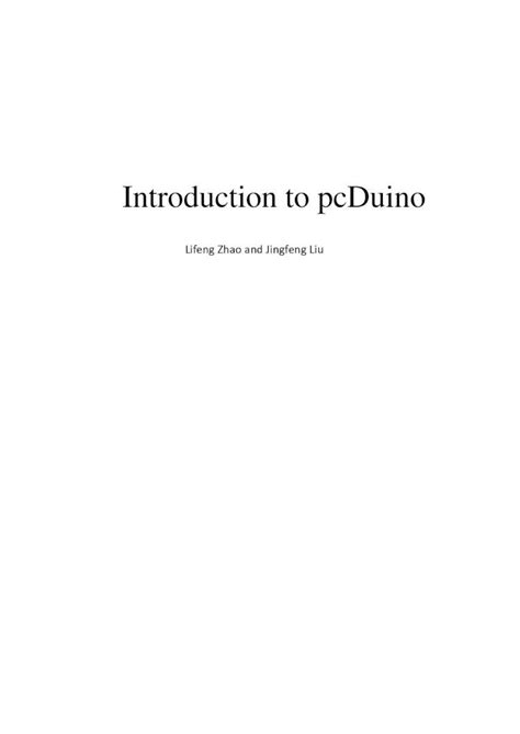 pdf introduction to pcduino iotソリューション iot見守 … of the arduino