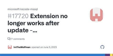 extension no longer works after update nquery not found