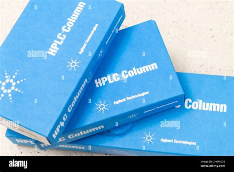 Agilent HPLC Column In The Blue Boxes For Separation Compounds November San Francisco
