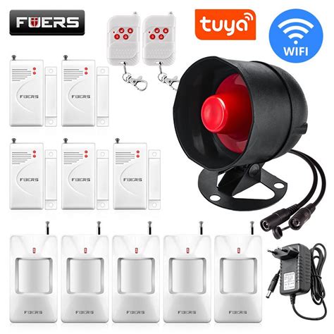 Умная система сигнализации Fuers WIFI Tuya, сирена, динамик, громкий ...