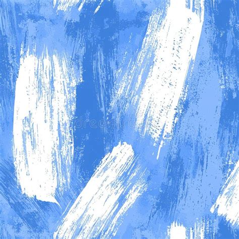 The Abstract Design Features Blue And White Brush Strokes To Create A Dynamic Textured Look