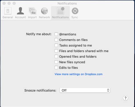 Turn Off Dropbox Notifications In MacOS Honeycrisp
