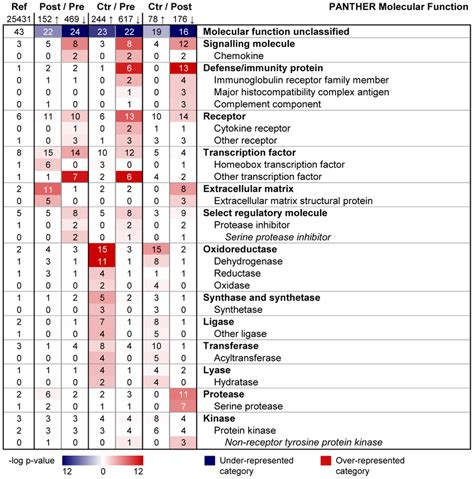 Functional Categorization Of Differentially Expressed Genes In