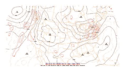 As In Figure 5a Except 18 H Forecast Valid At 0600 Utc 12 January
