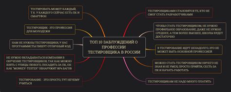Некоторые заблуждения о профессии тестировщик ПО Chronicles Of Inspiring Testing