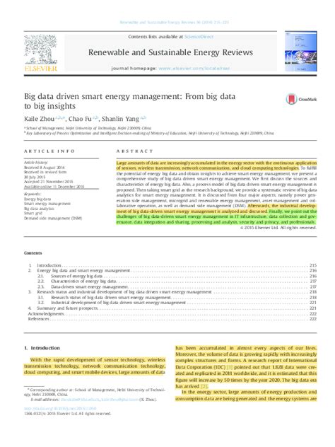pdf big data driven smart energy management from big data to big