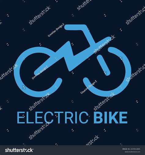 Electric Bike Logo Design Electric Icon Stock Vector Royalty Free 2229914695 Shutterstock