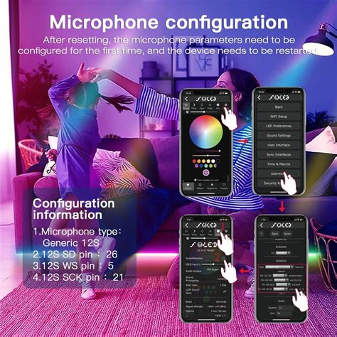 spyshop gledopto esp32 wled led strip controller with mic india ubuy