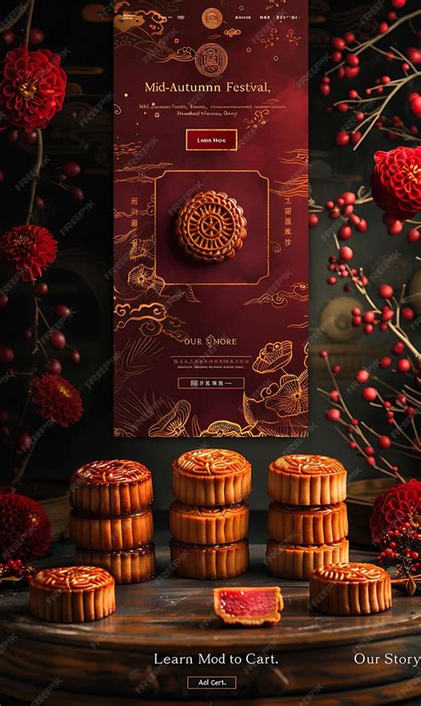 Dynamic Layout Web With Parallax Scrolling Effect Traditiona Autumn