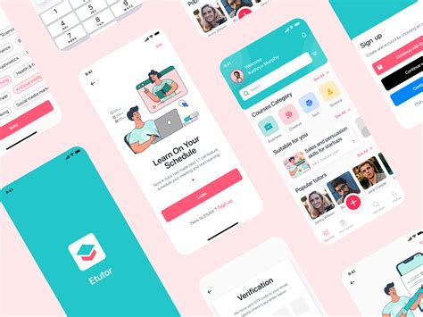 E Learning Application By Zarbaz Khan On Dribbble