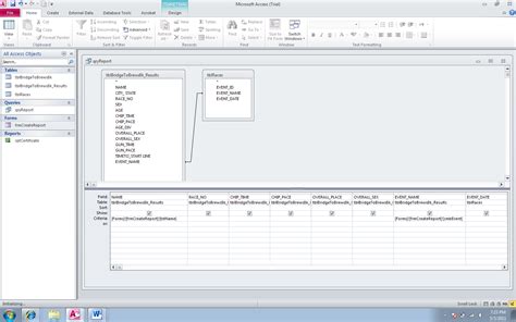Crissy Smartening Up Create A Report Generated By Combo Box And User Input Access And Vba