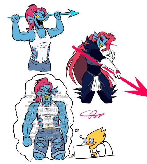 Undyne 02 Re Glitchtale By Rnpee On Deviantart