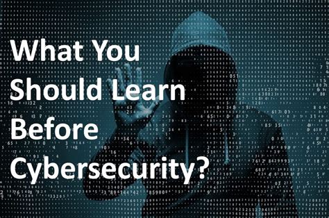 What You Should Learn Before Cybersecurity Rhackingtechniques