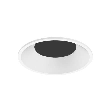 Tech Lighting EN3RLB OW White Entra 3 Round Flangeless Bevel Recessed Trim LightingDirect Com