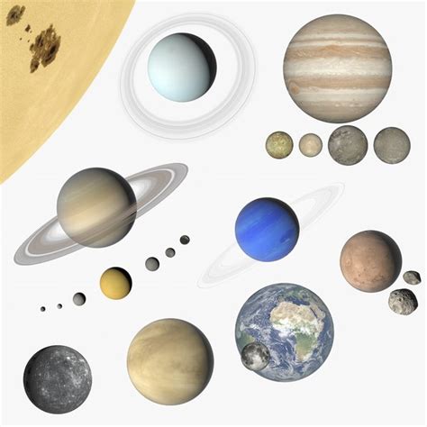 Solar System 3d Models For Download Turbosquid