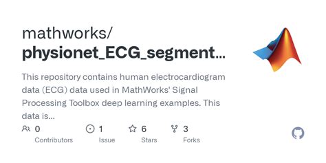 Github Mathworksphysionetecgsegmentation This Repository Contains